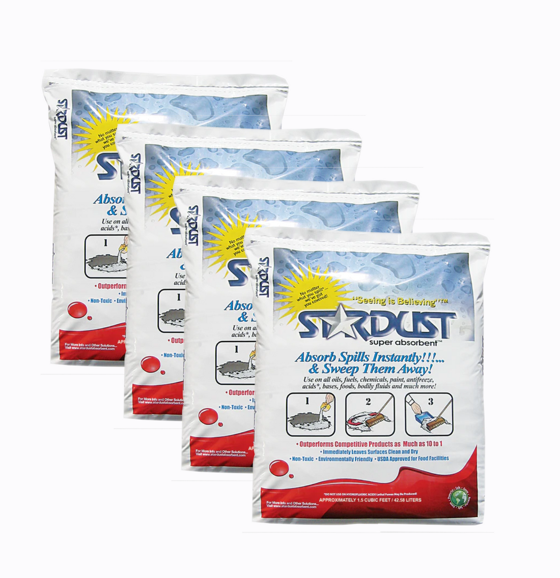 STARDUST Spill Products® - Seeing is Believing
