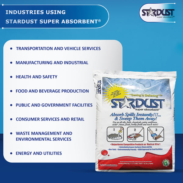 STARDUST Spill Products® - Seeing is Believing